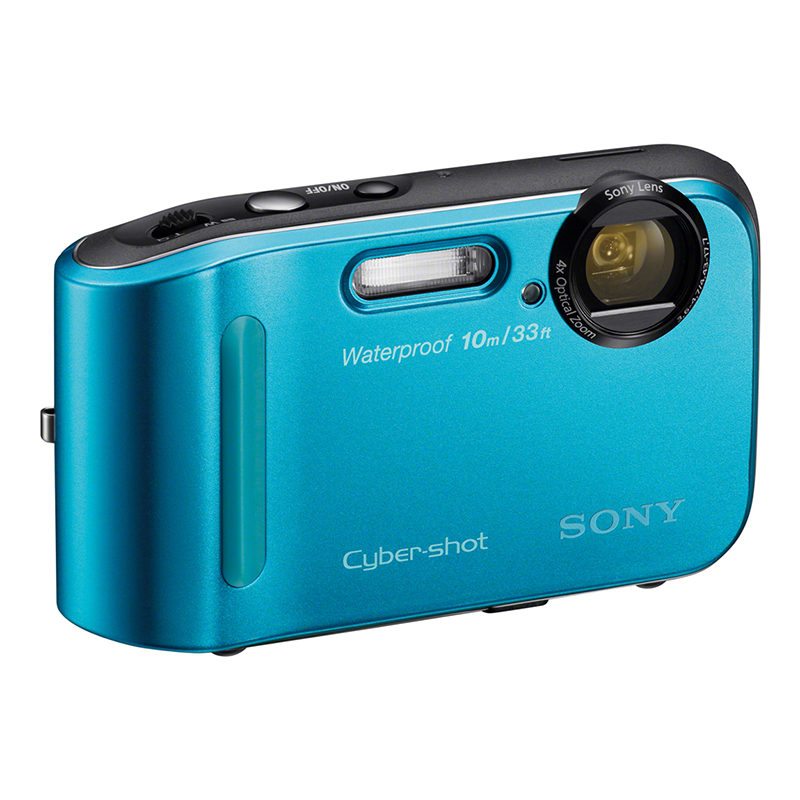 Sony Cybershot DSC-TF1 compact camera blauw