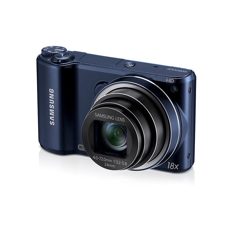 Samsung WB200F compact camera Zwart