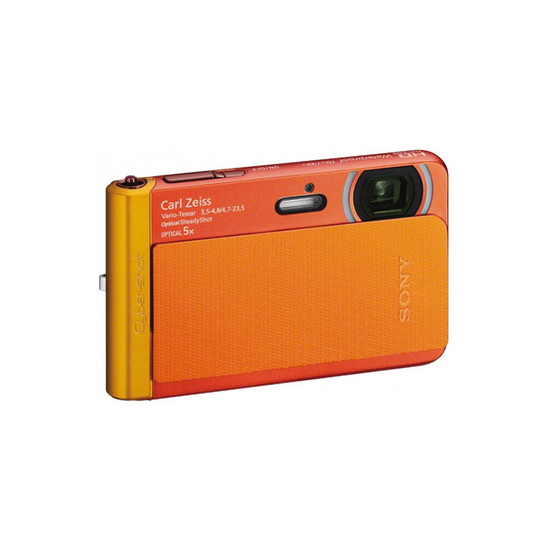 Sony Cybershot DSC-TX30 compact camera Oranje
