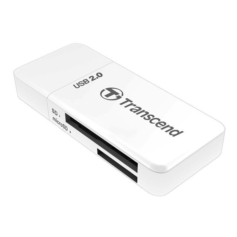 Transcend USB Card Reader P5 Wit