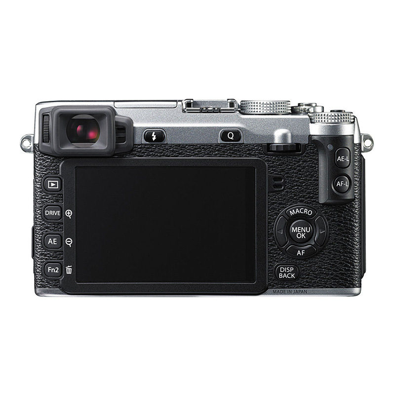 Fujifilm X-E2 systeemcamera Zilver + 18-55mm OIS Zwart