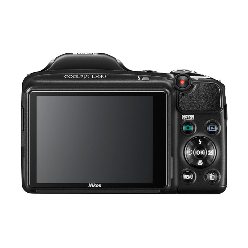 Nikon Coolpix L830 compact camera Zwart