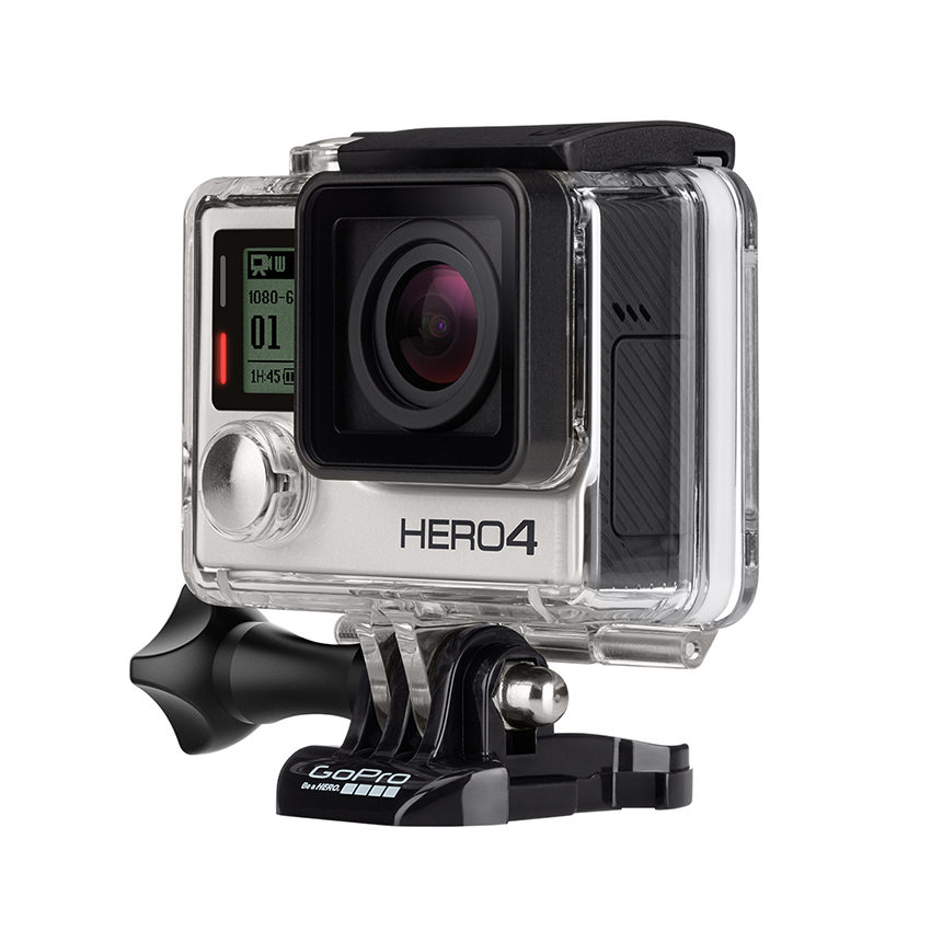 GoPro HD Hero 4 action cam Silver Surf kit