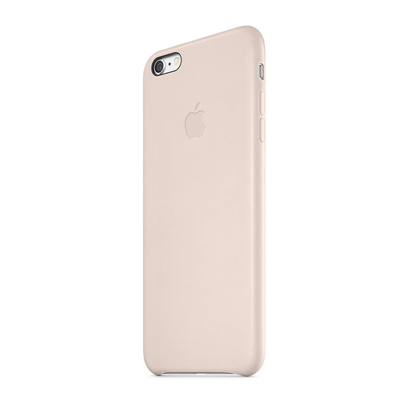 Apple iPhone 6 Plus Leather Case Soft Pink
