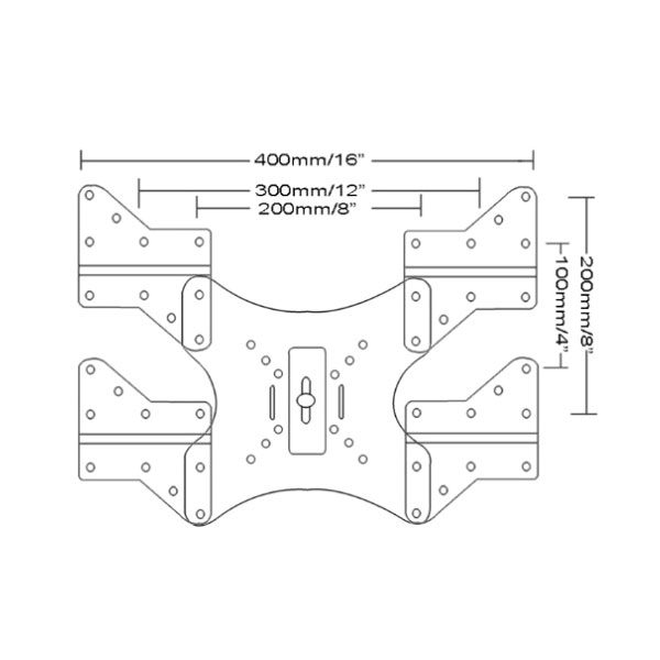 Tether Tools Universal VESA Vu Adapter Plates (4pcs.)
