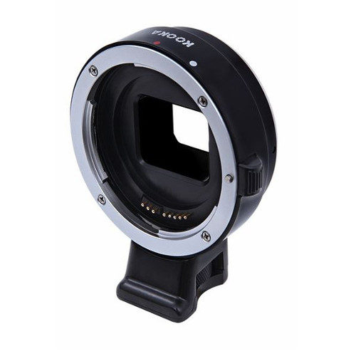 Kooka Lens Mount Adapter Canon EOS - Sony NEX Chroom Pro