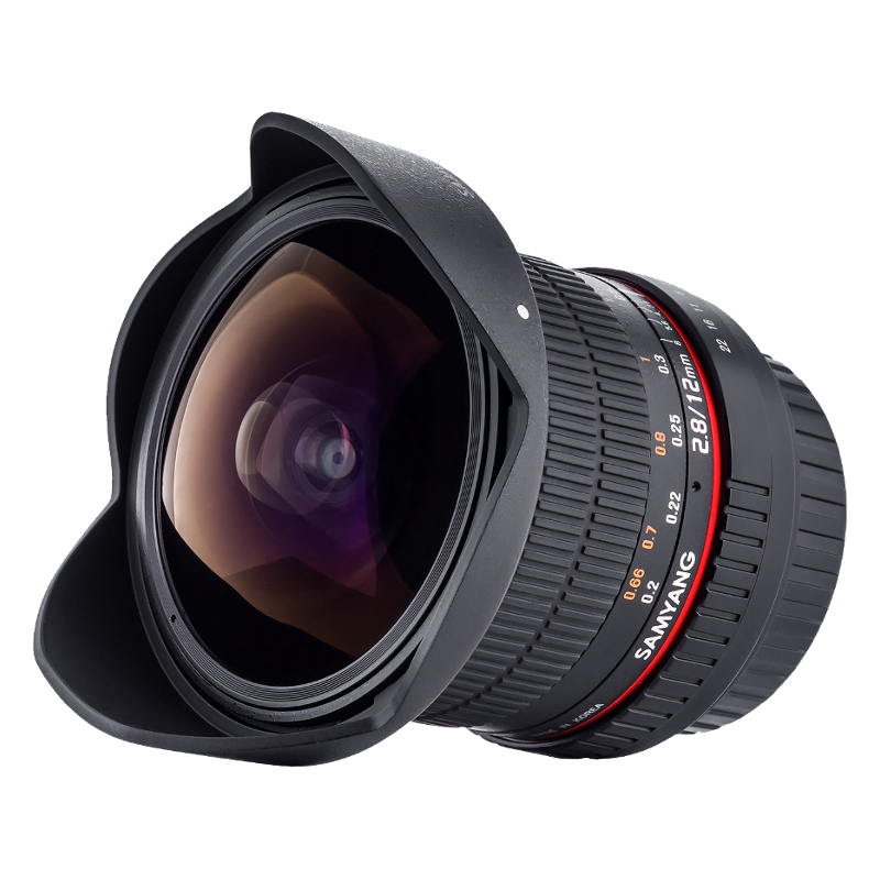 Samyang 12mm fisheye Canon EF-mount objectief | Cameranu