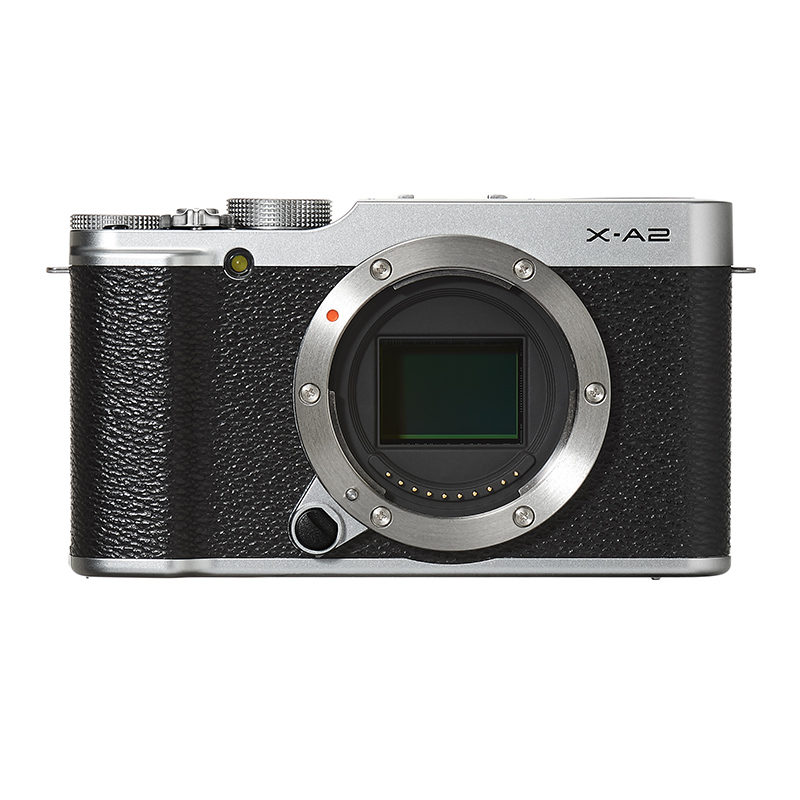 Fujifilm X-A2 systeemcamera Zilver + 16-50mm OIS + 50-230mm OIS