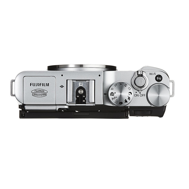 Fujifilm X-A2 systeemcamera Zilver + 16-50mm OIS + 50-230mm OIS