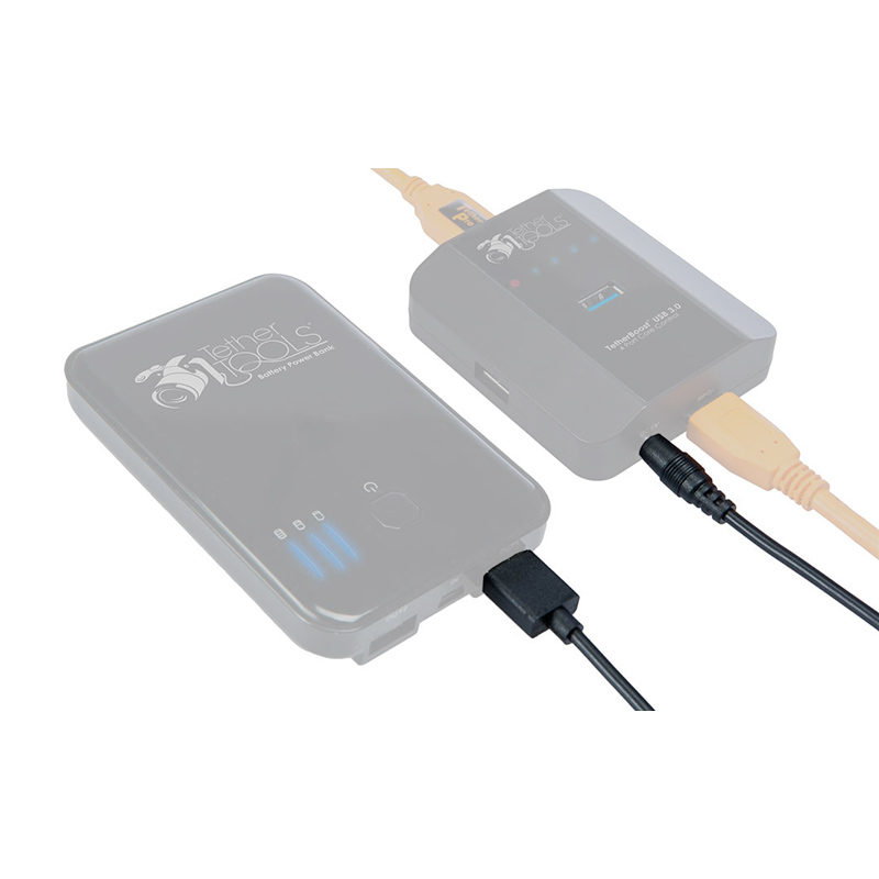 Tether Tools TetherBoost USB to DC Power Cable 1m