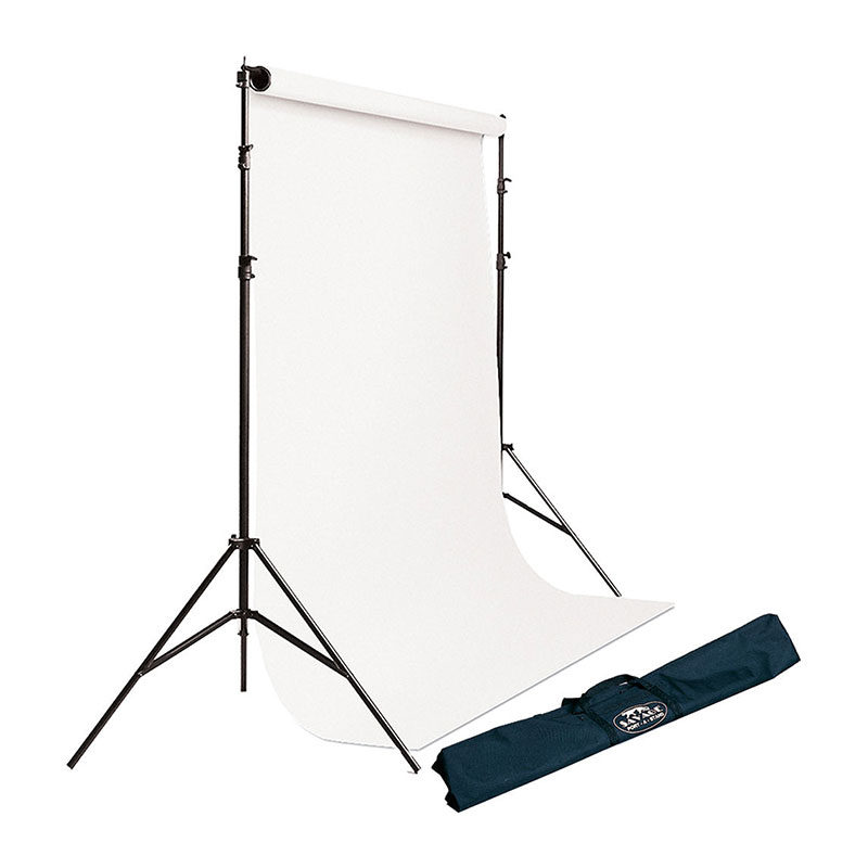 Savage Port-a-Stand Background Stand Kit (inclusief 1 rol Super White 2 ...