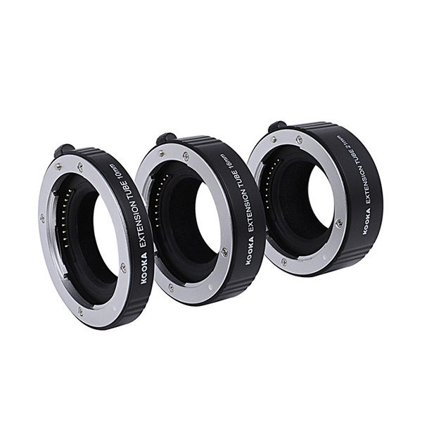 Kooka Extension Tube set Pentax Q Chroom