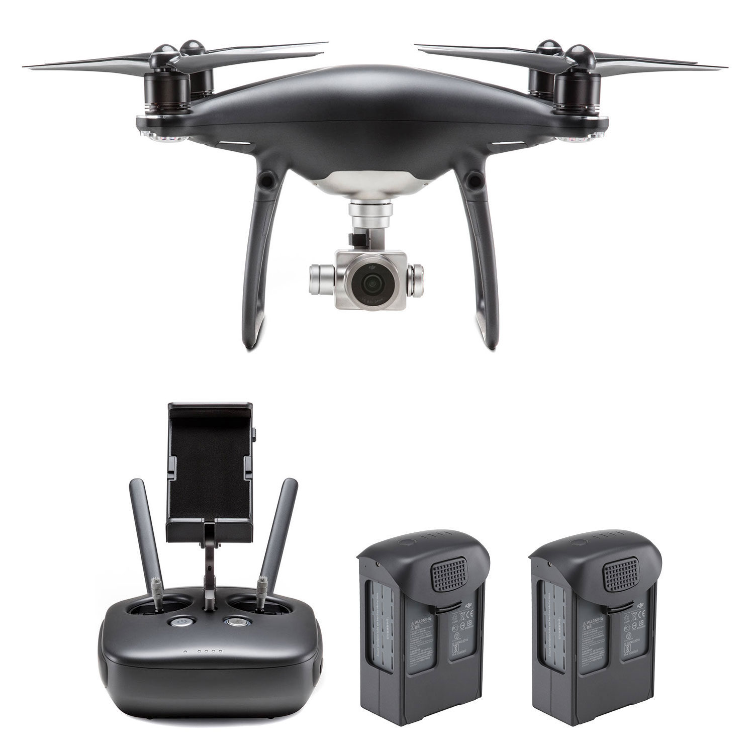 Phantom 4 Pro Obsidian drone + 2 extra accu's | CameraNU.nl