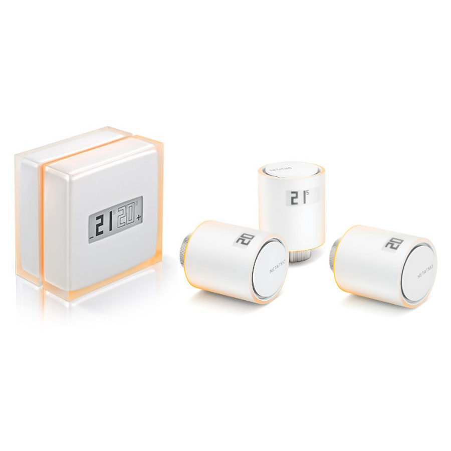 Netatmo Thermostaat + 2 Radiatorkranen kopen? | CameraNU.nl