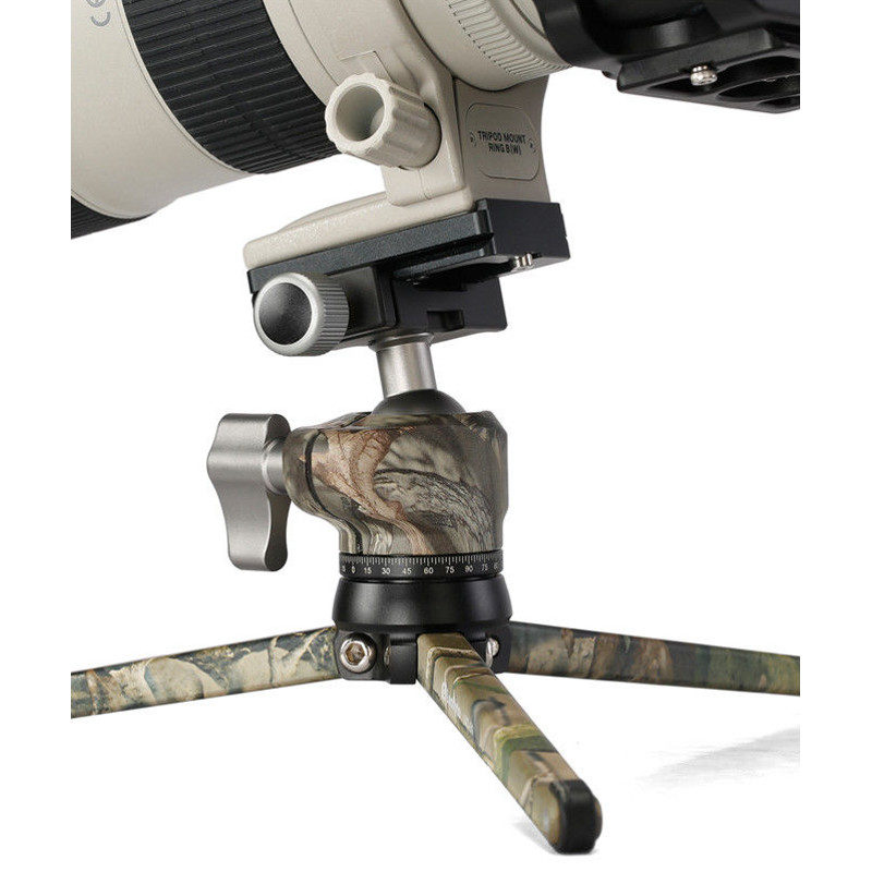 Leofoto MT-01 Mini Statief + LH-25 Kop Camo | Cameranu
