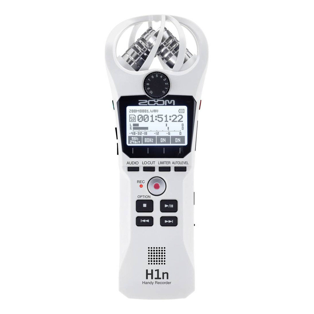 Zoom H1n Audiorecorder Limited Edition Wit | CameraNU.nl