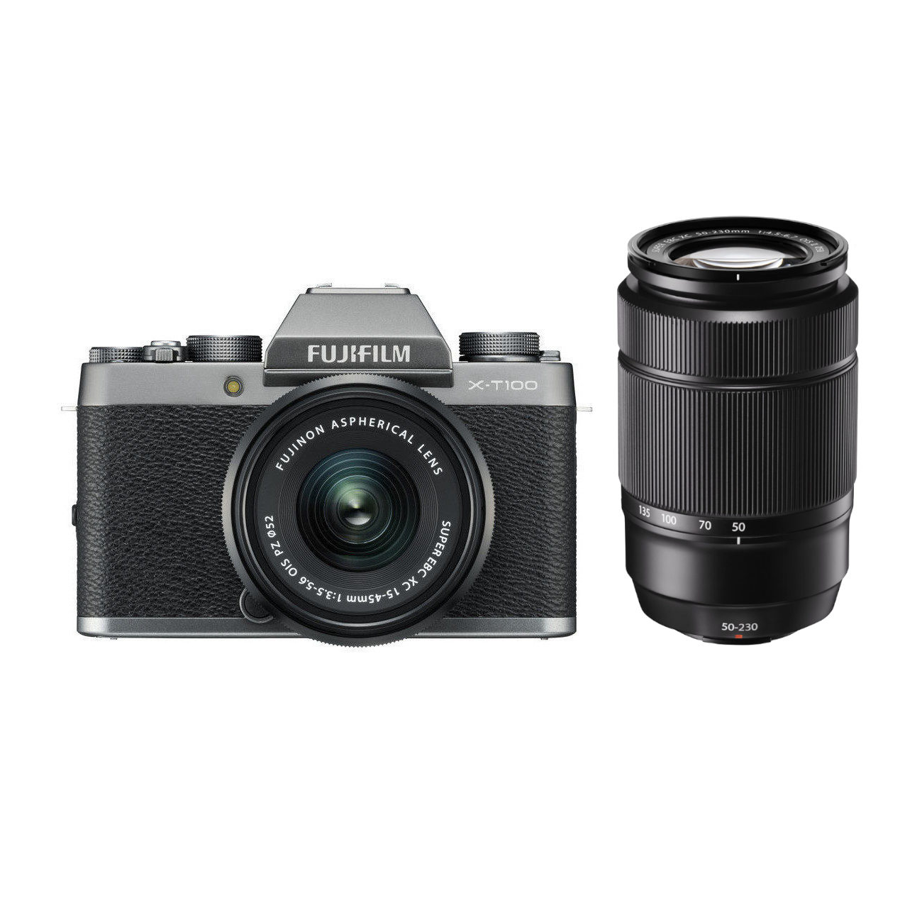 Fujifilm systeemcamera X-T100 + 15-45 + 50-230 | Cameranu
