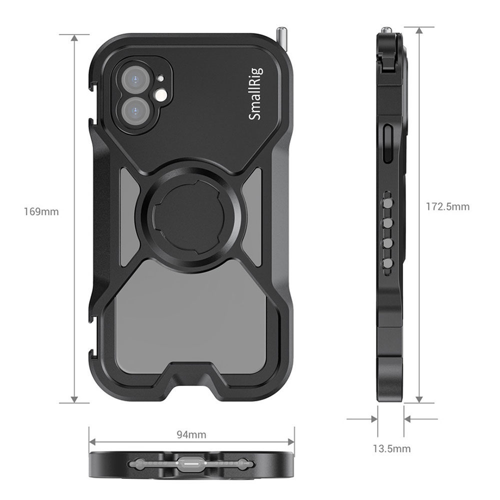 SmallRig 2455 Pro Mobile Cage voor iPhone 11 | CameraNU.nl
