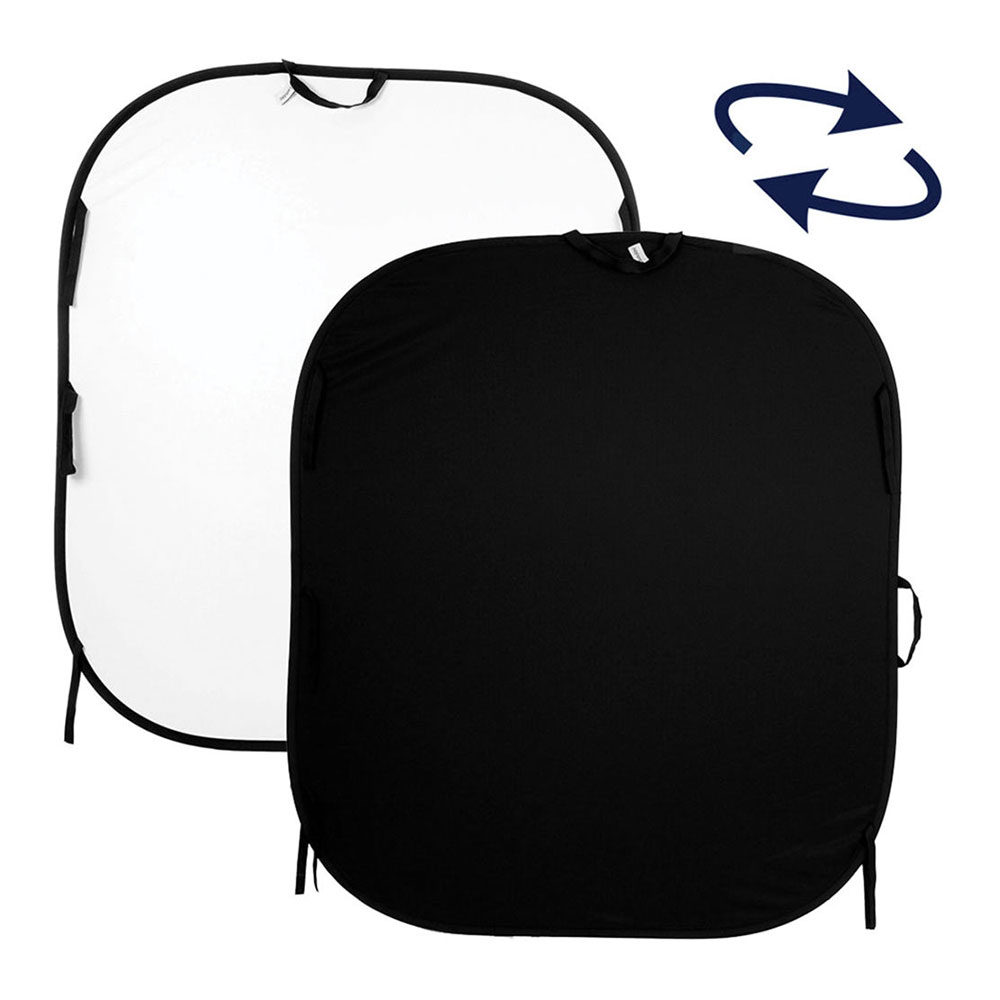 Lastolite Collapsible Zwart/Wit 180x150cm | CameraNU.nl