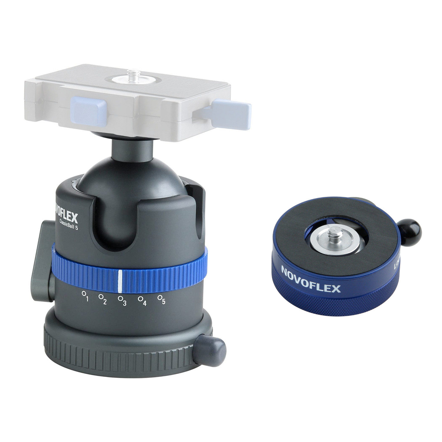 Novoflex Classic Ball 5 met MiniConnect MR | CameraNU.nl!