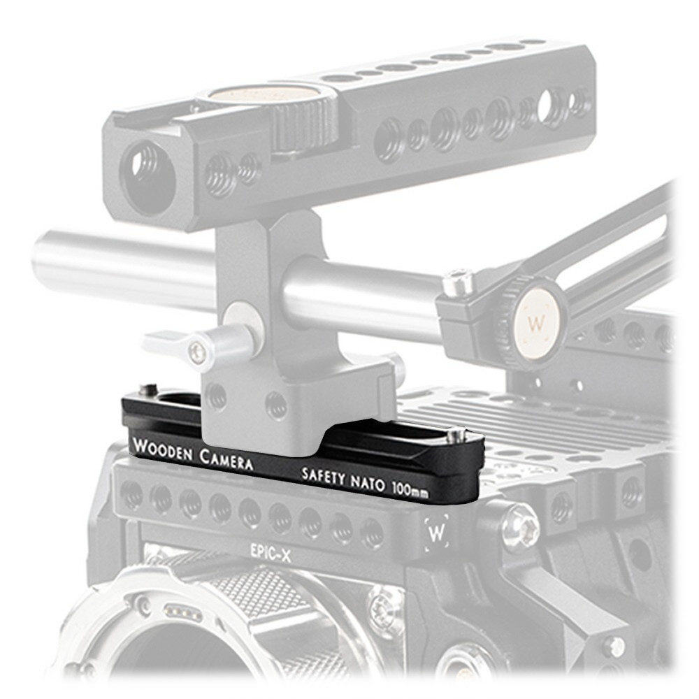 Wooden Camera Safety NATO Rail (100mm)