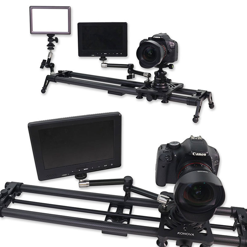 Konova P1 120cm KMS-S2 Motorized Carbon Slider | Cameranu
