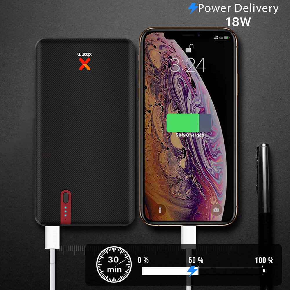 Xtorm Power Bank 10.000 Core Black Edition | CameraNU.nl