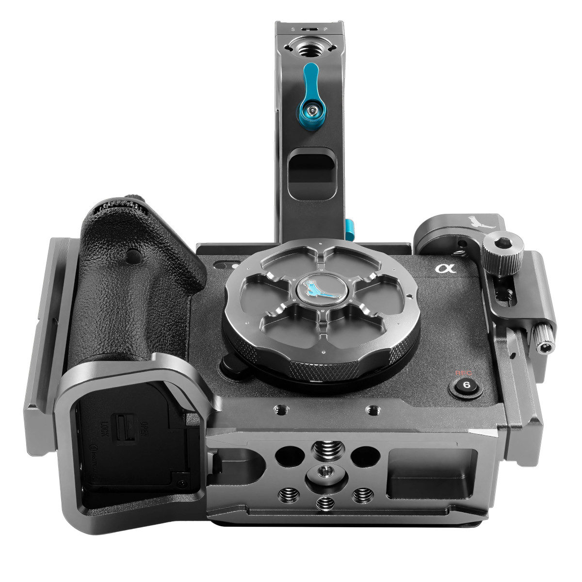 Kondor Blue Sony FX3 Cage + Top Handle Gray | Cameranu