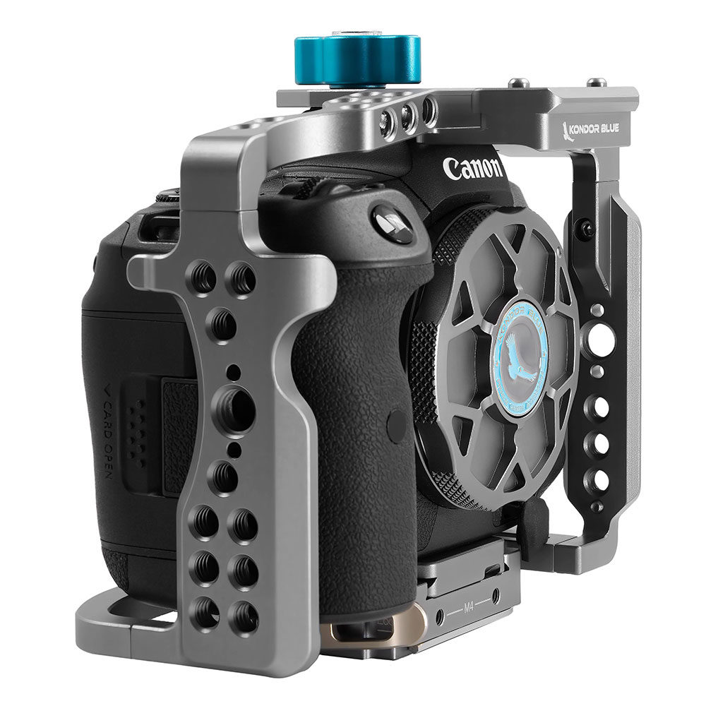 Kondor Blue Canon R5 Full Cage Space Gray | CameraNU.nl