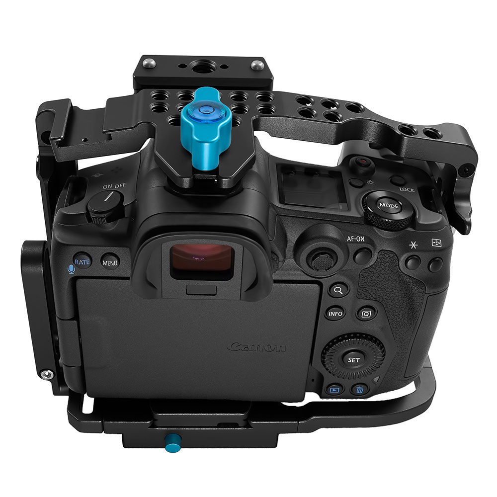 Kondor Blue Canon R5 Full Cage Raven Black | Cameranu