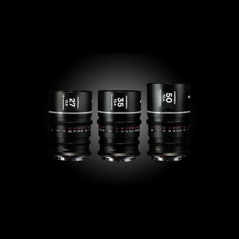 Laowa S35 Nanomorph Cine Bundle Silver Canon RF | Cameranu