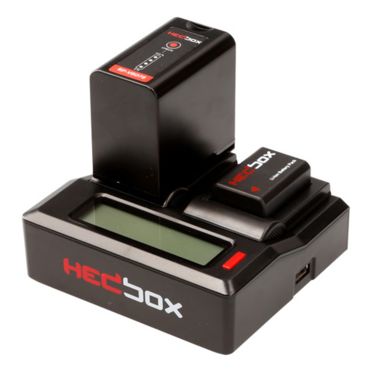Hedbox RP-DC50 Dual Digital Battery Charger | Cameranu