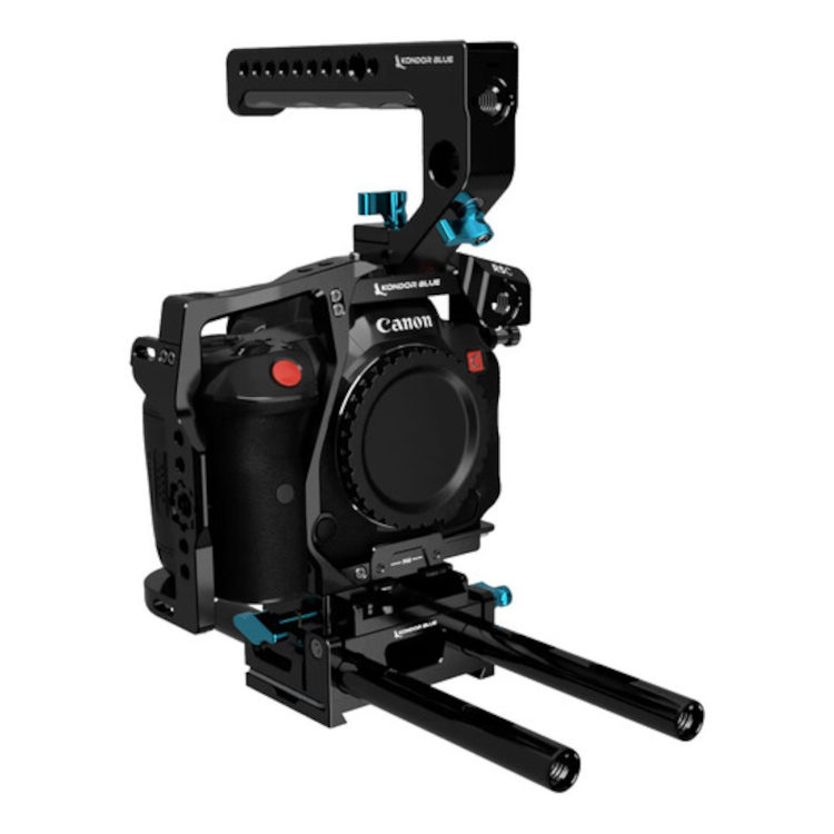 Kondor Blue Canon R5C Cine Base Rig Zwart | Cameranu