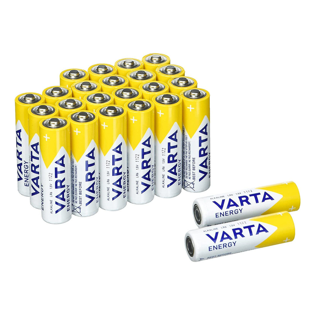 Varta AA Alkaline Batterijen - 24 stuks kopen? | CameraNU.nl