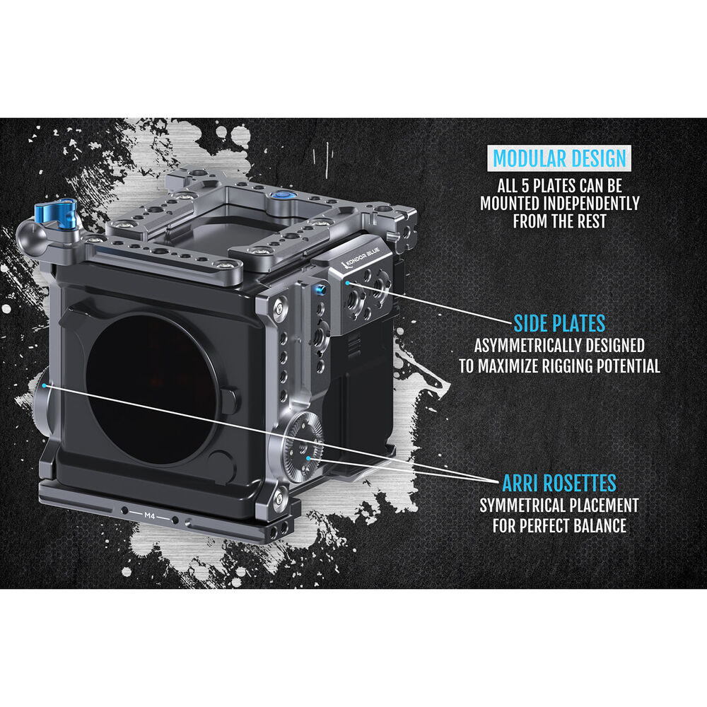 Kondor Blue RED V-RAPTOR Cage Zwart kopen? | Cameranu