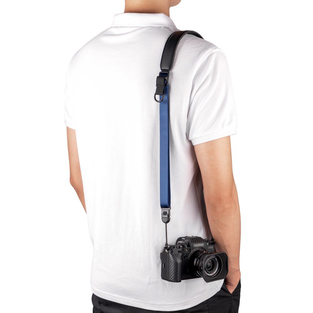 JJC QRS-M1 Deluxe Quick Release Sling Strap Blue| Cameranu