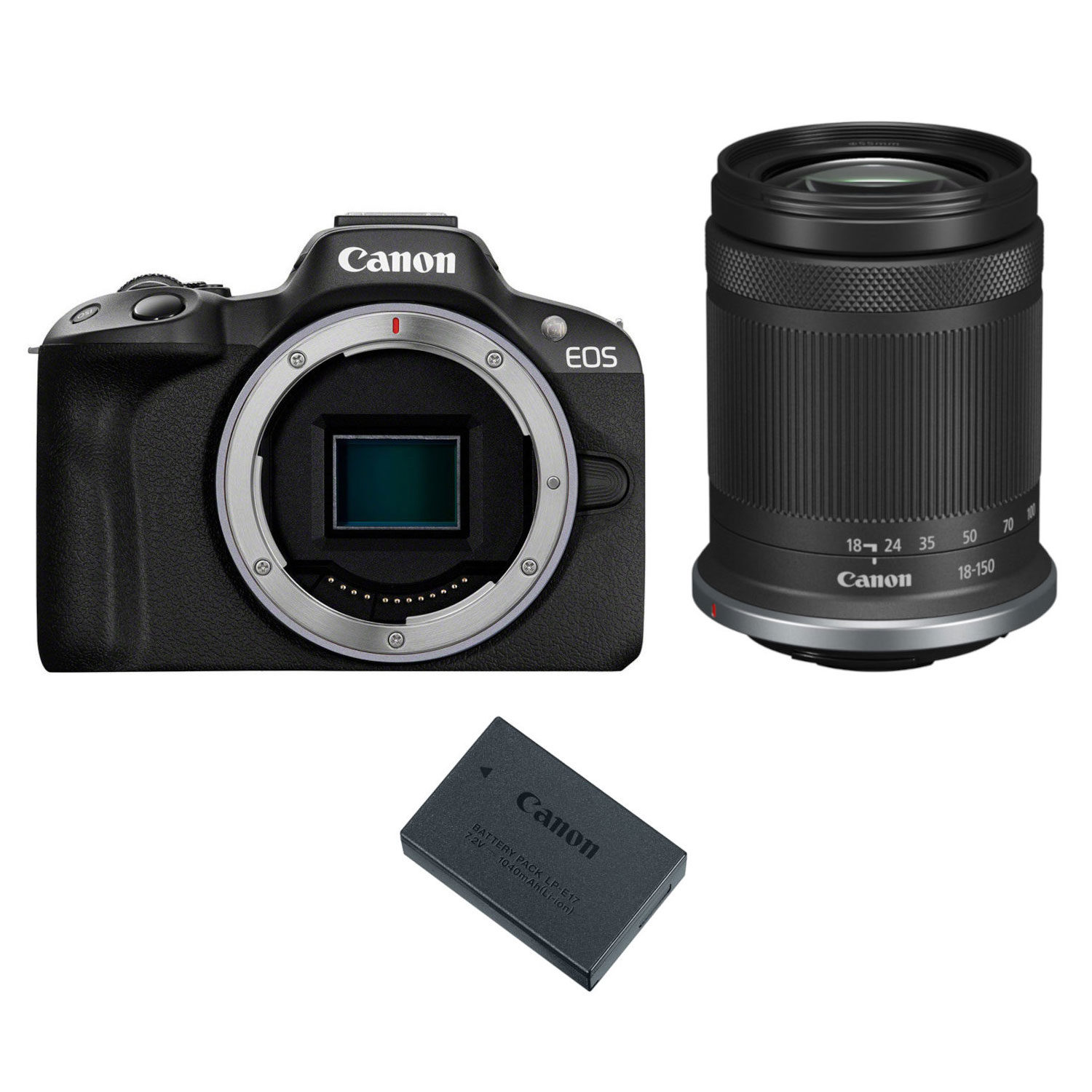 Canon EOS R50 systeemcamera + RF-S 18-150m | Cameranu
