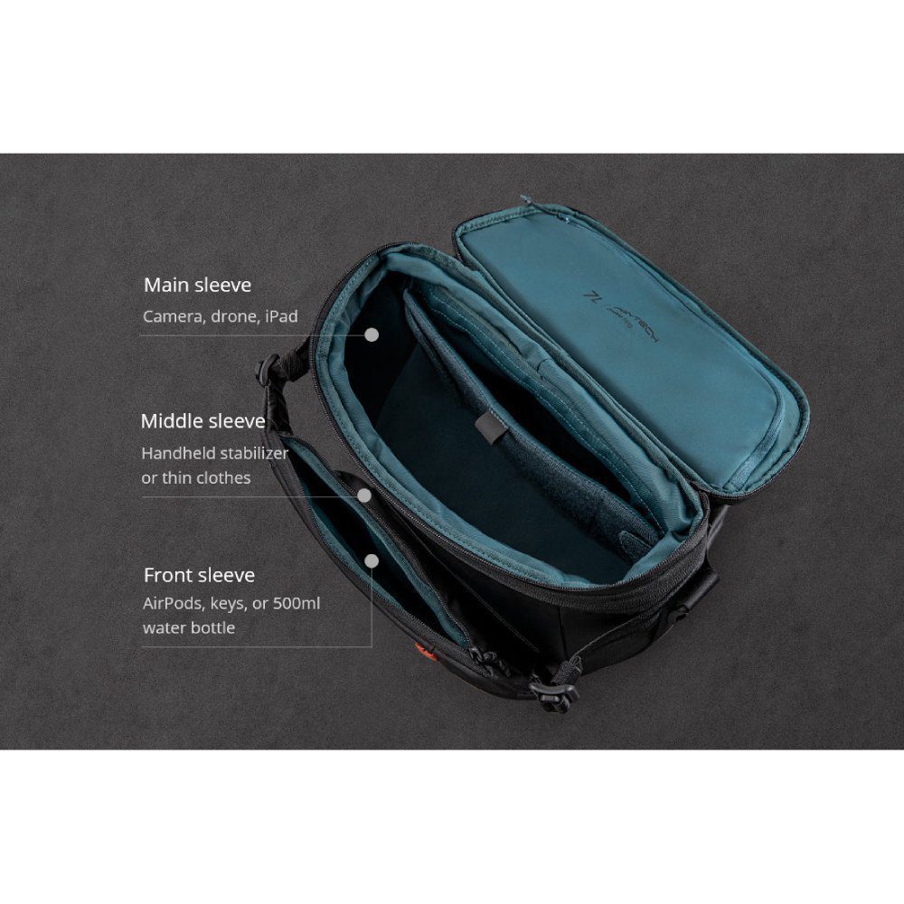 Pgytech OneMo Sling 7L Grey Camo kopen? | Cameranu