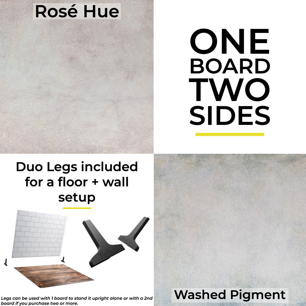 V-Flat World Duo-Board XL Rose Hue/Washed Pigment | Cameranu