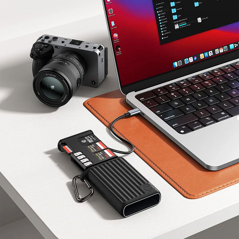 Ulanzi MCR-02 Multifunctional HS Card Reader | Cameranu