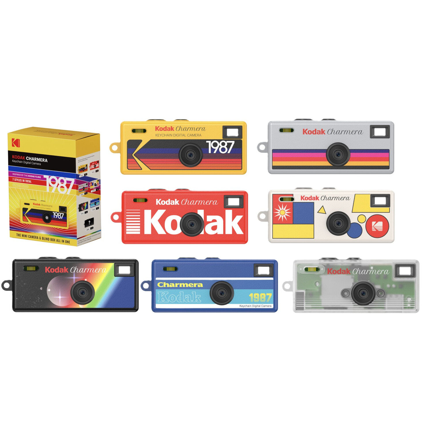 Kodak Charmera Keychain Digital Camera Blind Box | Cameranu